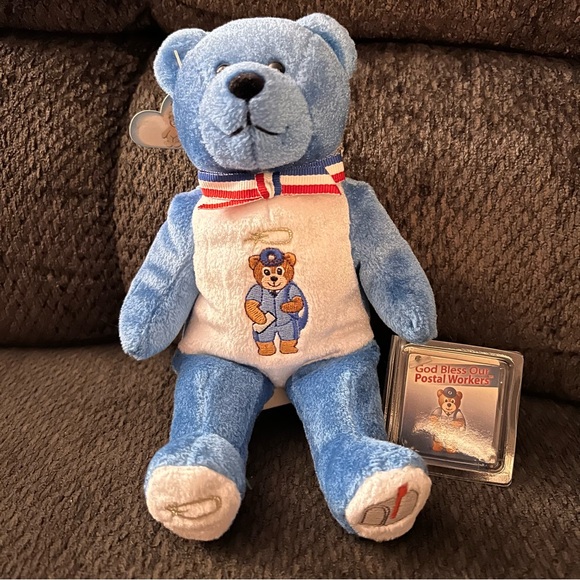 Holy Bears | Toys | Vintage 202 Holy Bears God Bless Our Postal Workers ...